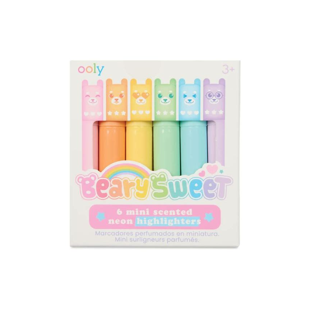 Beary Sweet Mini Sweet Neon Highlighters – Inova Gift Shops